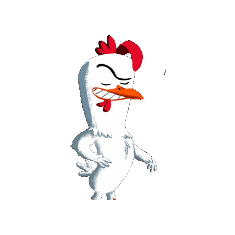 Gif Animado De Pollo Frito Personaje De Dibujos Animados De Chef De