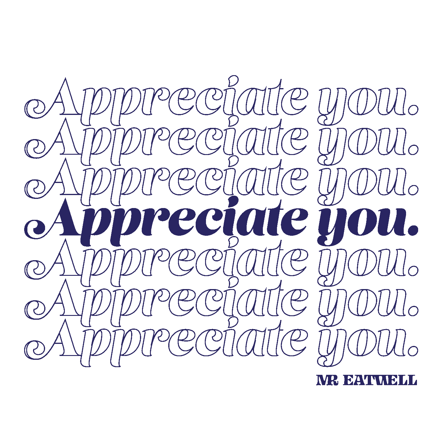 I Appreciate You Gif