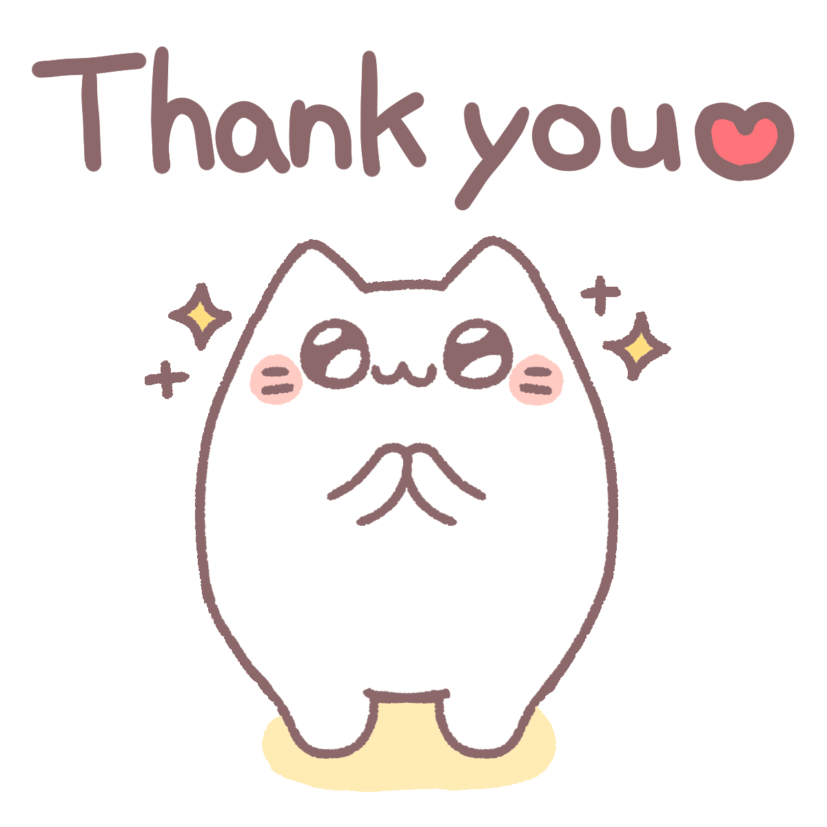 Thank You Cat Gif Thank You Cat Gif Images Free Download On Freepik