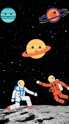 Space Friday GIF by Maria Johnsen - Find & Share on GIPHY