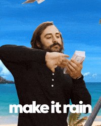Make It Rain Animated Gif Funny