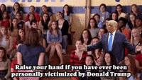 Mean Girls Gif Raising Hand