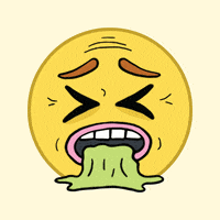 Animated Smiley Sick