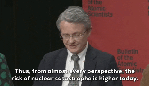 Bad News: the Doomsday Clock is Now 90 Seconds to Midnight 🕛 by GIPHY ...