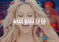Shakira Waka Waka Gif