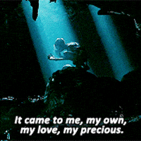My Precious Gif Gollum