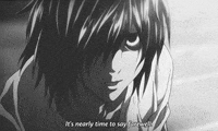 L Lawliet Smile Gif