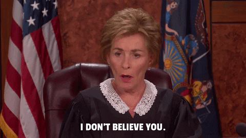 Judy Sheindlin GIF by Judge Judy - Find & Share on GIPHY