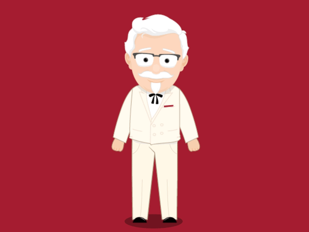 Colonel Sanders Dance GIF by KFC Australia - Find & Share on GIPHY