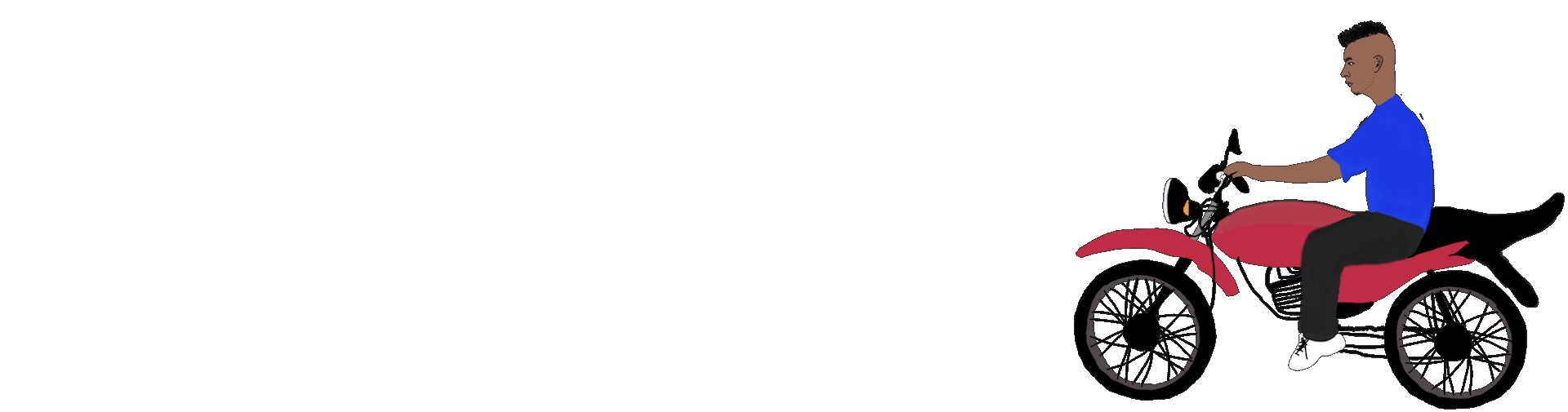 Bike Motorcycle Sticker by Glenda Lissette for iOS & Android | GIPHY