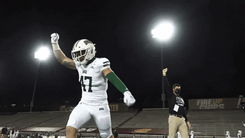 Oh Yeah Football GIF by Ohio Bobcats - Find & Share on GIPHY