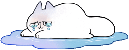 Cat Crying Sticker for iOS & Android | GIPHY