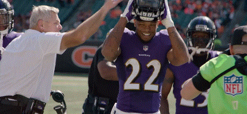 Happy National Football League GIF by Baltimore Ravens - Find & Share ...