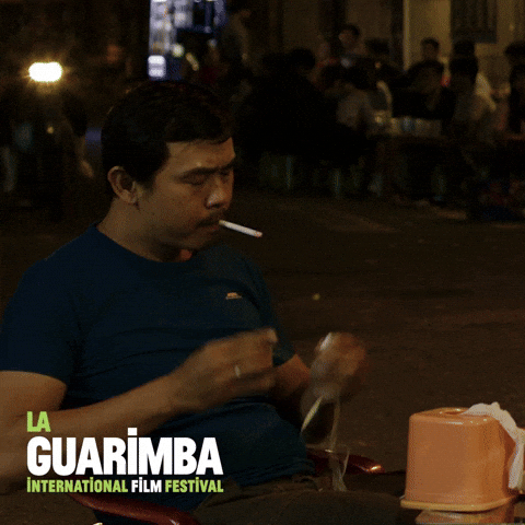 Go Away Smoking GIF by La Guarimba Film Festival - Find & Share on GIPHY