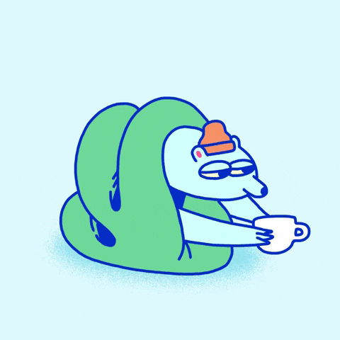 winter, bear, cold, weather, cozy, blanket, comfy – GIF