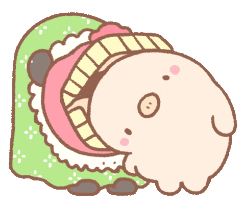 New Year Pig Sticker by BREAD TREE for iOS & Android | GIPHY