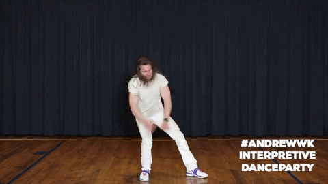Stomp GIF by Andrew W. K. - Find & Share on GIPHY