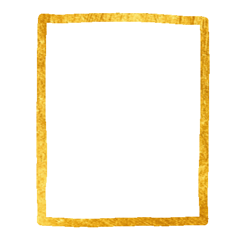 Gold Frame Sticker for iOS & Android | GIPHY