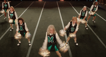 Hands Up Cheerleaders GIF by Poms - Find & Share on GIPHY