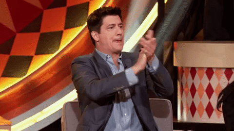 Episode #105 GIF by The Gong Show - Find & Share on GIPHY