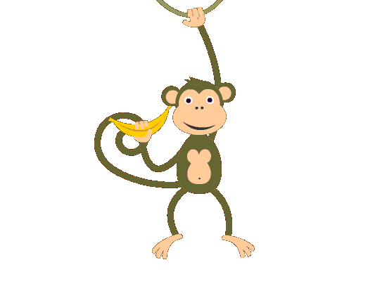 Loop Monkey Sticker by Ecard Mint for iOS & Android | GIPHY