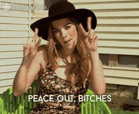 Peace Out Gif