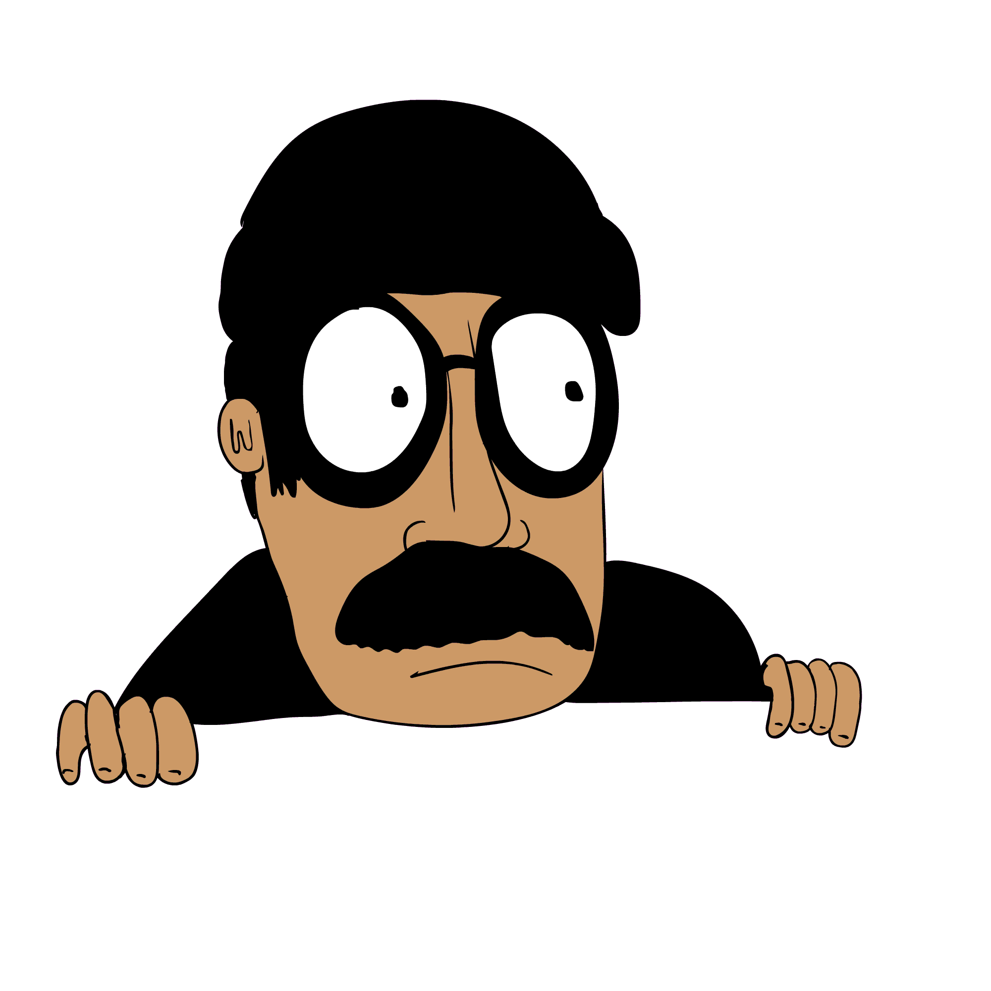 Oof Be With You Kilroy Was Here Sticker by deladeso for iOS & Android ...
