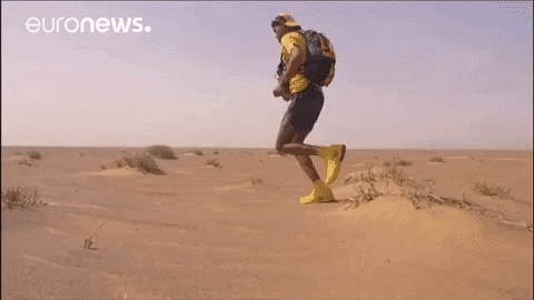 Desert Marathon GIF by euronews - Find & Share on GIPHY