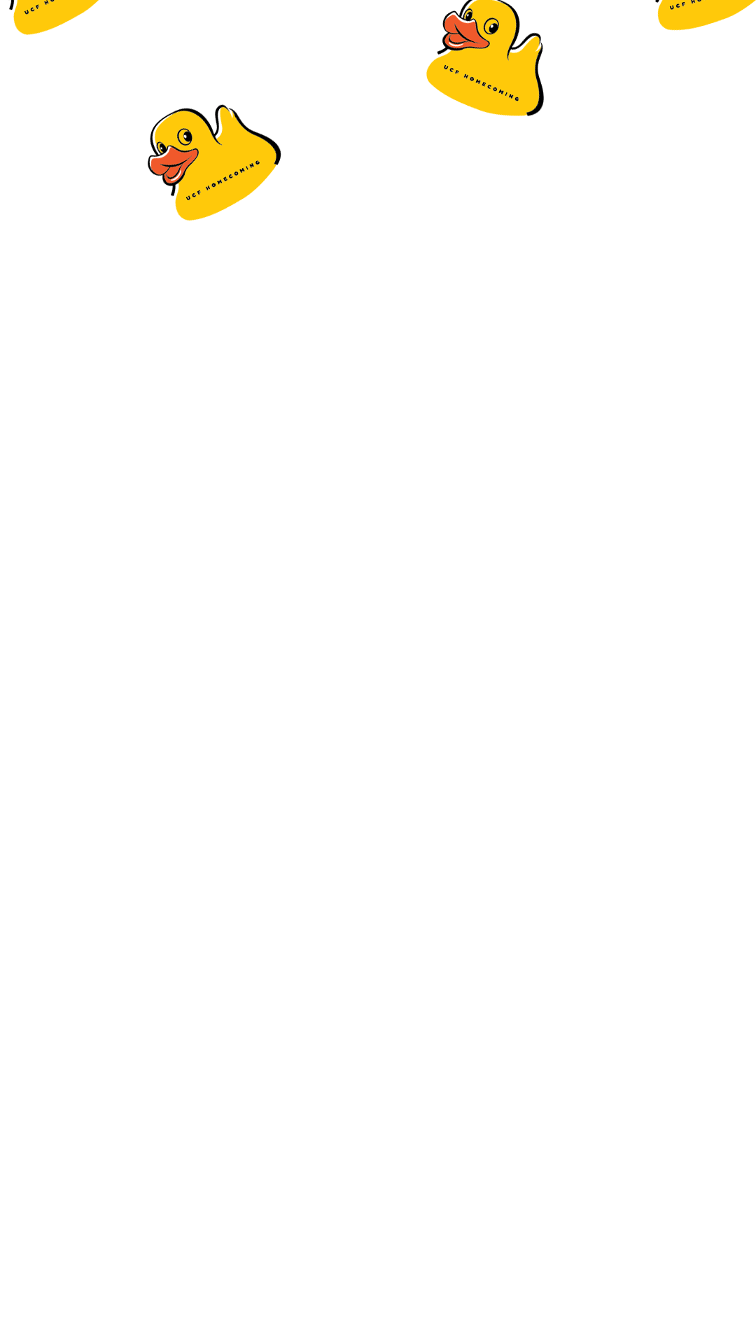 Rubber Duck Ducks Sticker by UCF for iOS & Android | GIPHY