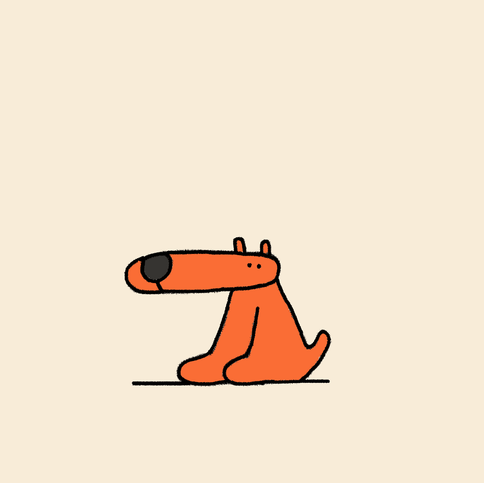 Dog Singing GIF by Karen Hong - Find & Share on GIPHY