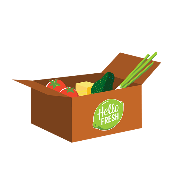 Box Hello Sticker by HelloFresh Canada for iOS & Android | GIPHY