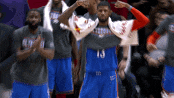 Paul George Flex GIFs - Get the best GIF on GIPHY