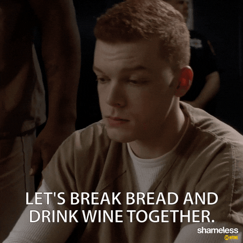 Breaking-bread GIFs - Get the best GIF on GIPHY