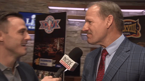 Super Bowl Steven Fabian GIF by Inside Edition - Find & Share on GIPHY