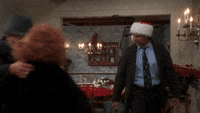 Christmas Vacation Pool Gif