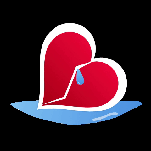 Broken Heart Love GIF - Find & Share on GIPHY