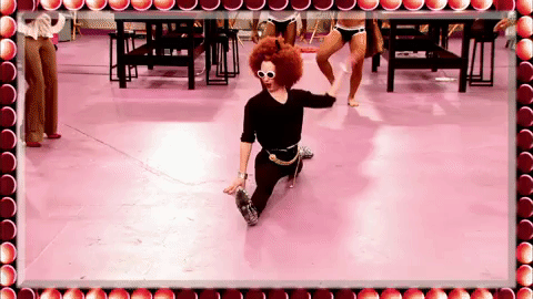 Tv Show Splits GIF by RuPaul's Drag Race S5 - Find & Share on GIPHY