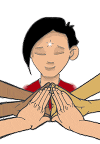 Healing Reiki Sticker by HuMandalas for iOS & Android | GIPHY