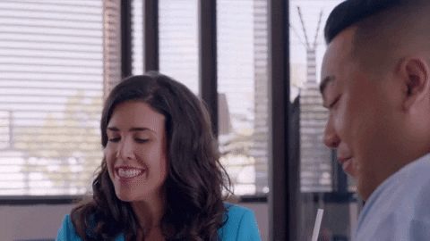 Peek Over Shoulder GIFs - Get the best GIF on GIPHY