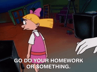 Do Your Homework Gif