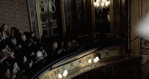 Audience GIF by Official London Theatre - Find & Share on GIPHY