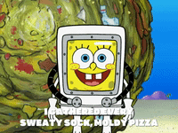 Spongebob Sweating