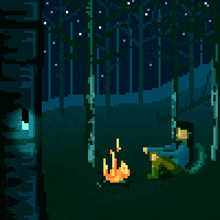 Animated Camping Gif