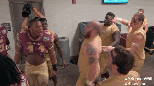 Florida State Football GIF by SHOWTIME Sports - Find & Share on GIPHY