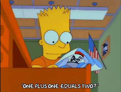 One-plus-one GIFs - Get the best GIF on GIPHY