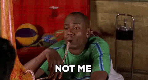 Not Me Gif