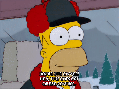 Driving Homer Simpson GIF - Find & Share on GIPHY