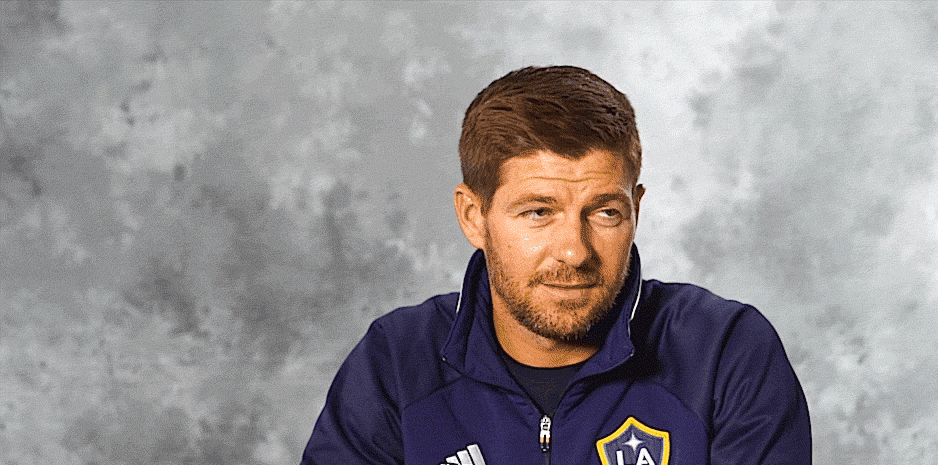 Steven Gerrard Dab GIF by LA Galaxy - Find & Share on GIPHY
