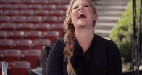Amy Schumer Laugh GIF by Chelsea Handler - Find & Share on GIPHY
