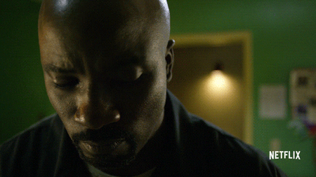 Looking Luke Cage GIF by NETFLIX - Find & Share on GIPHY